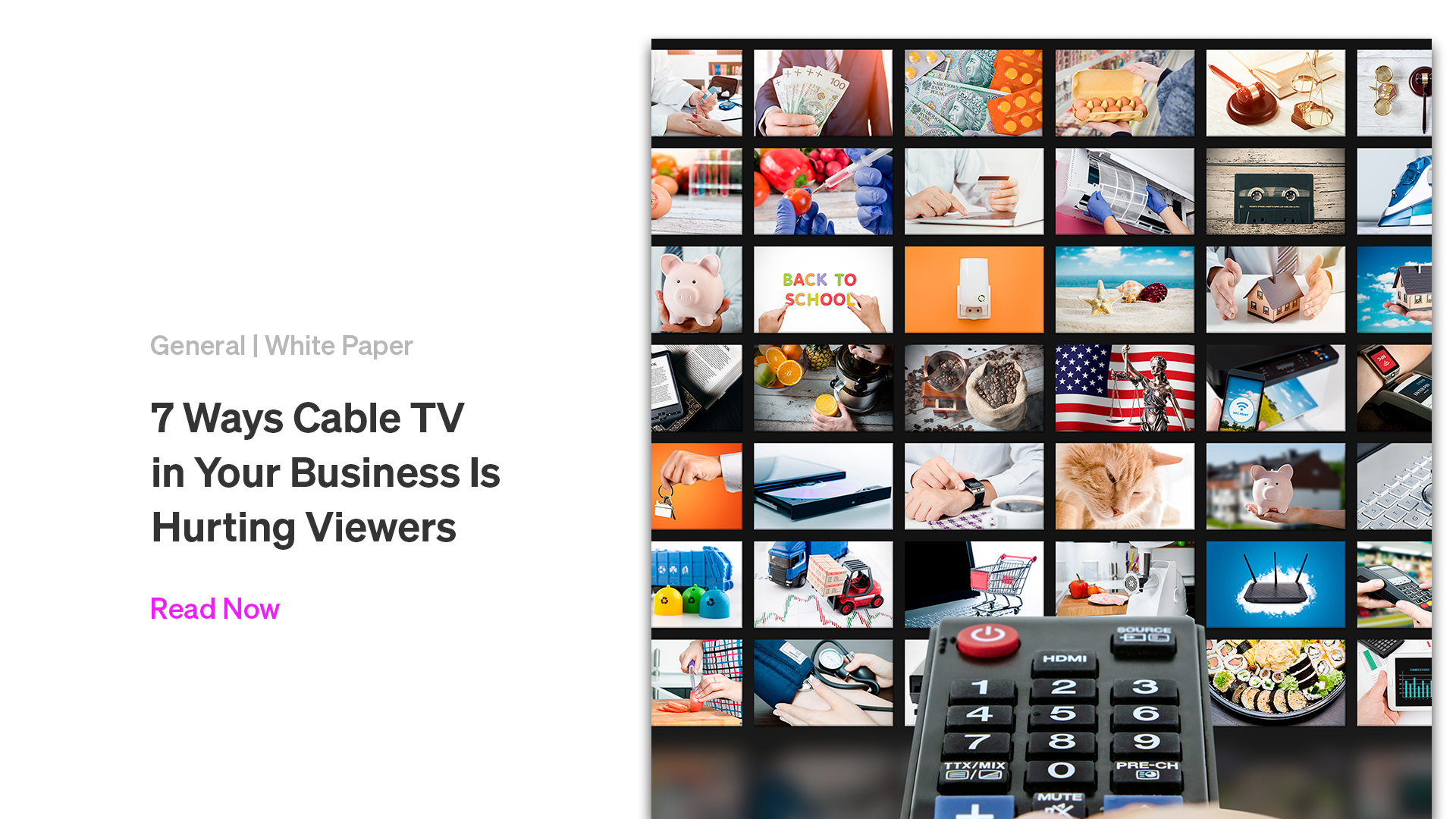 Download the white paper: 7 Ways Cable TV in Your Business Is Hurting ...